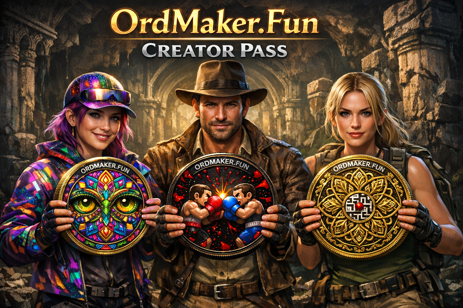 Creator Pass - OrdMaker.Fun Launchpad